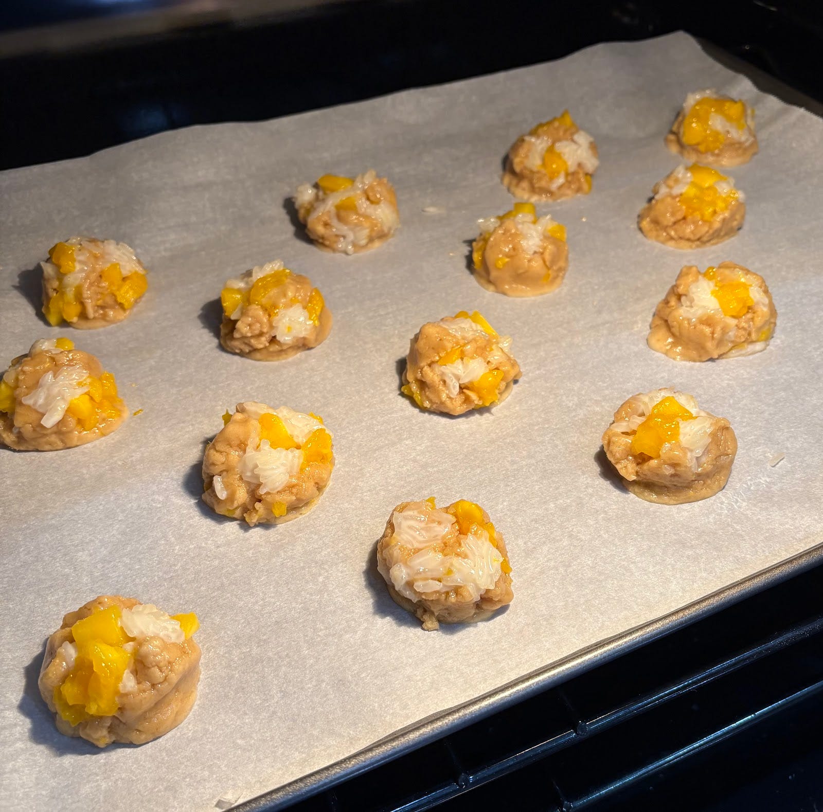 Mango Sticky Rice Cookies - Haley Nguyen