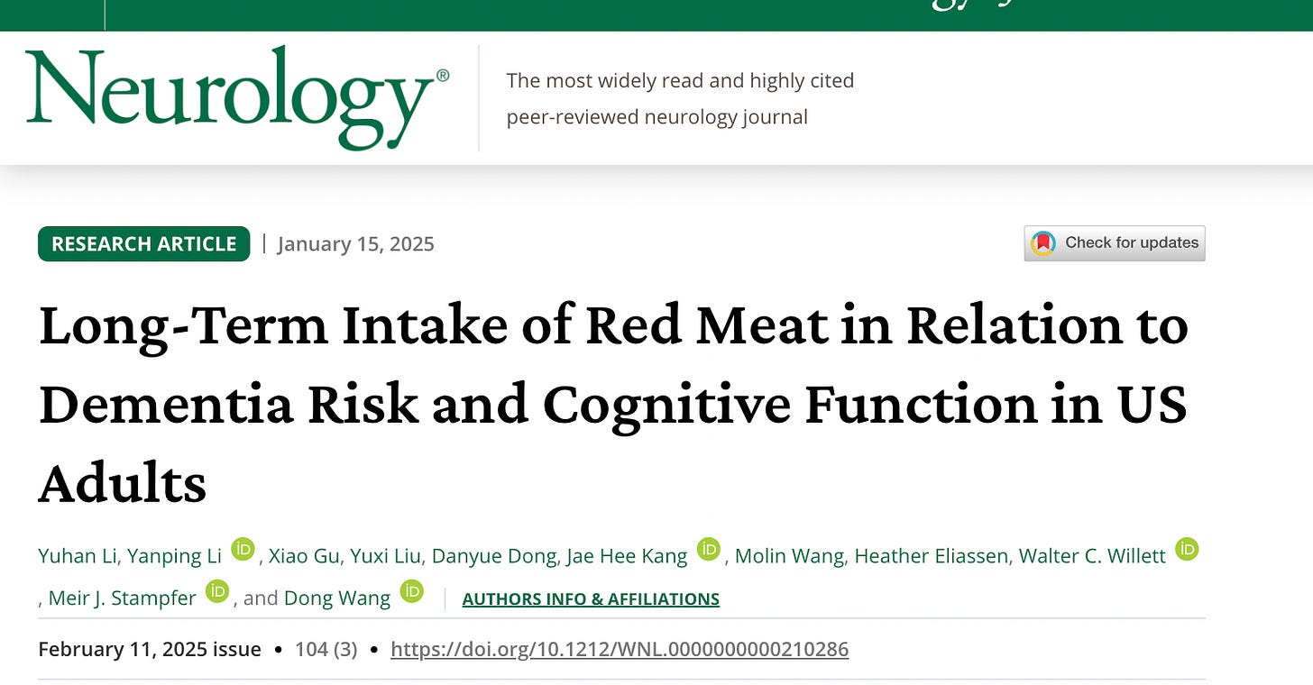 Is Red Meat Entirely Off The Table For Brain Health?