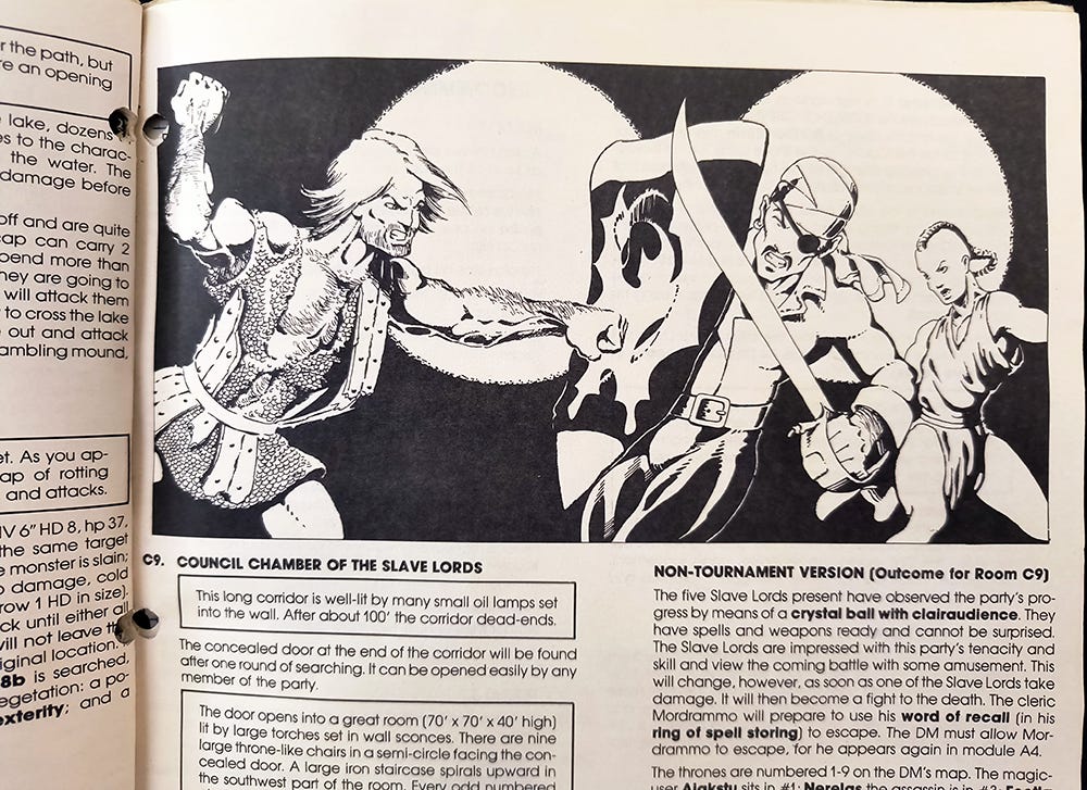 THE ART of Old School D&D Modules - by J.Q. Graziano