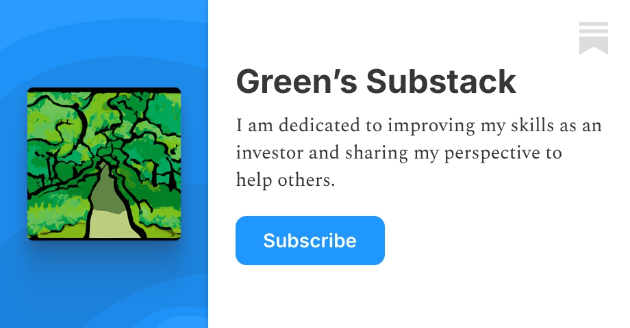 Green’s Substack | Substack