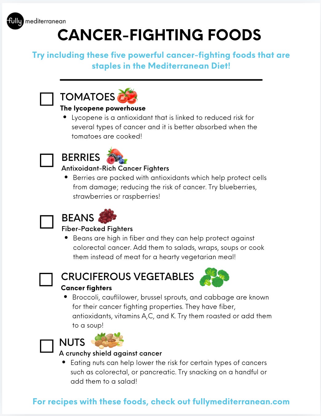 5 Cancer-Fighting Foods You Should Be Eating