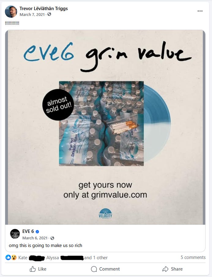 The Complete Eve 6 Chronology and Canon - by Riot