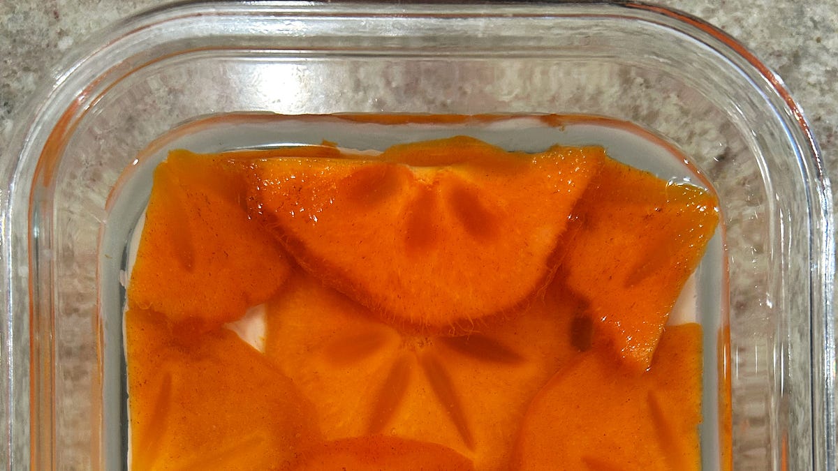 Coconut Persimmon Honey Jelly - Ciarra Minnich