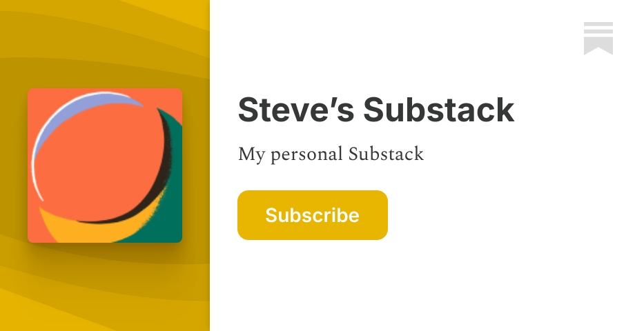 Steve’s Substack | Steve Jeal | Substack