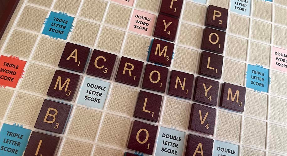 When is an acronym not an acronym?