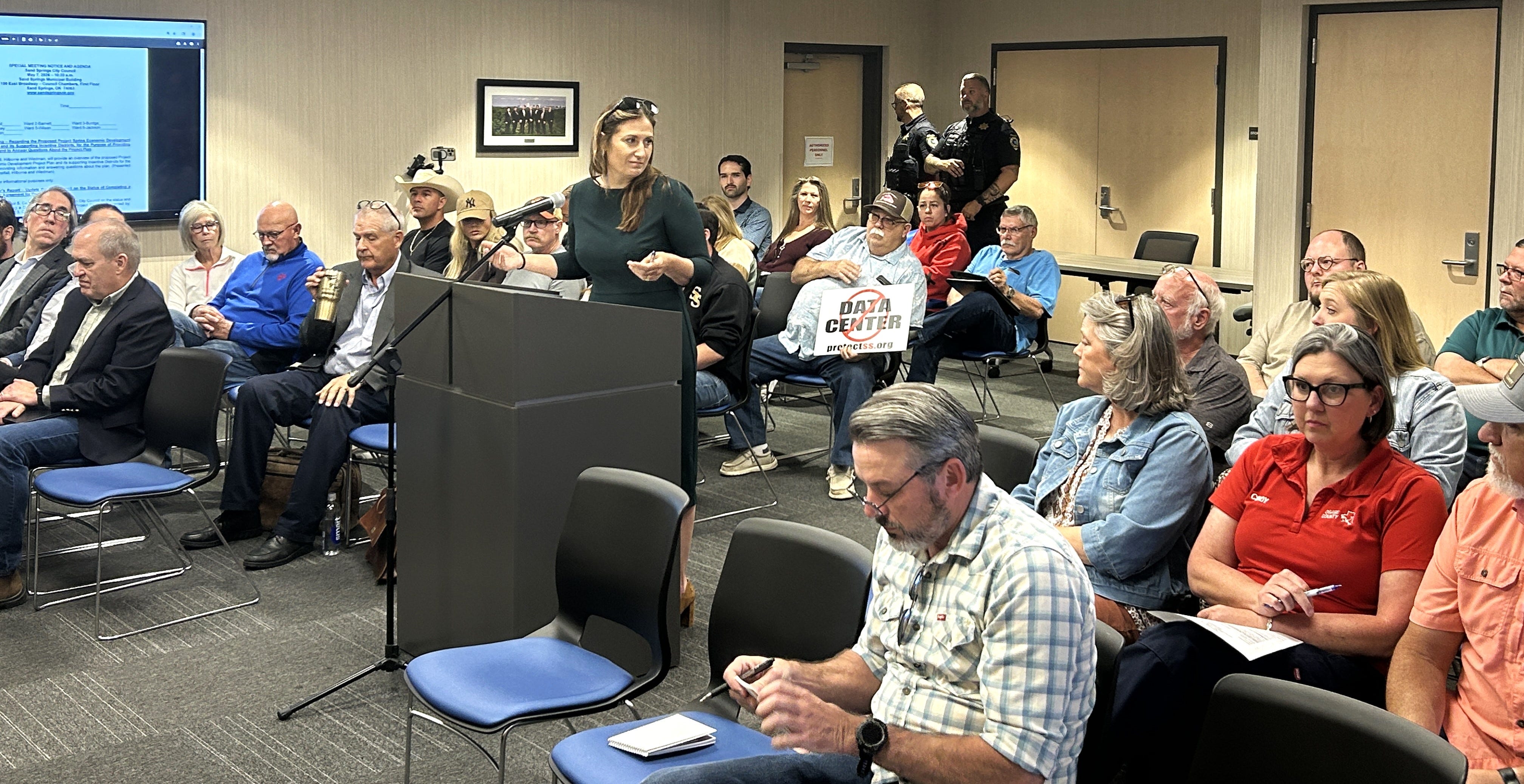 Data center hearing brings some answers