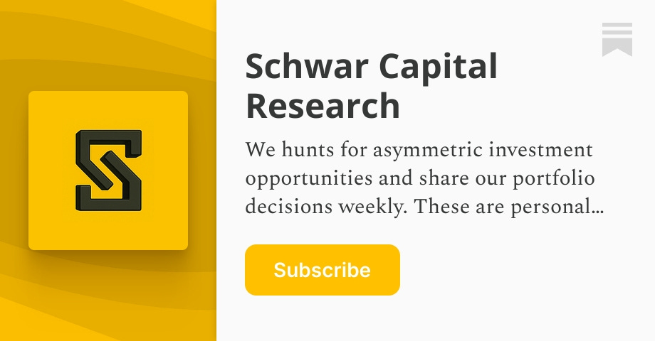 Portfolio - Schwar Capital Research