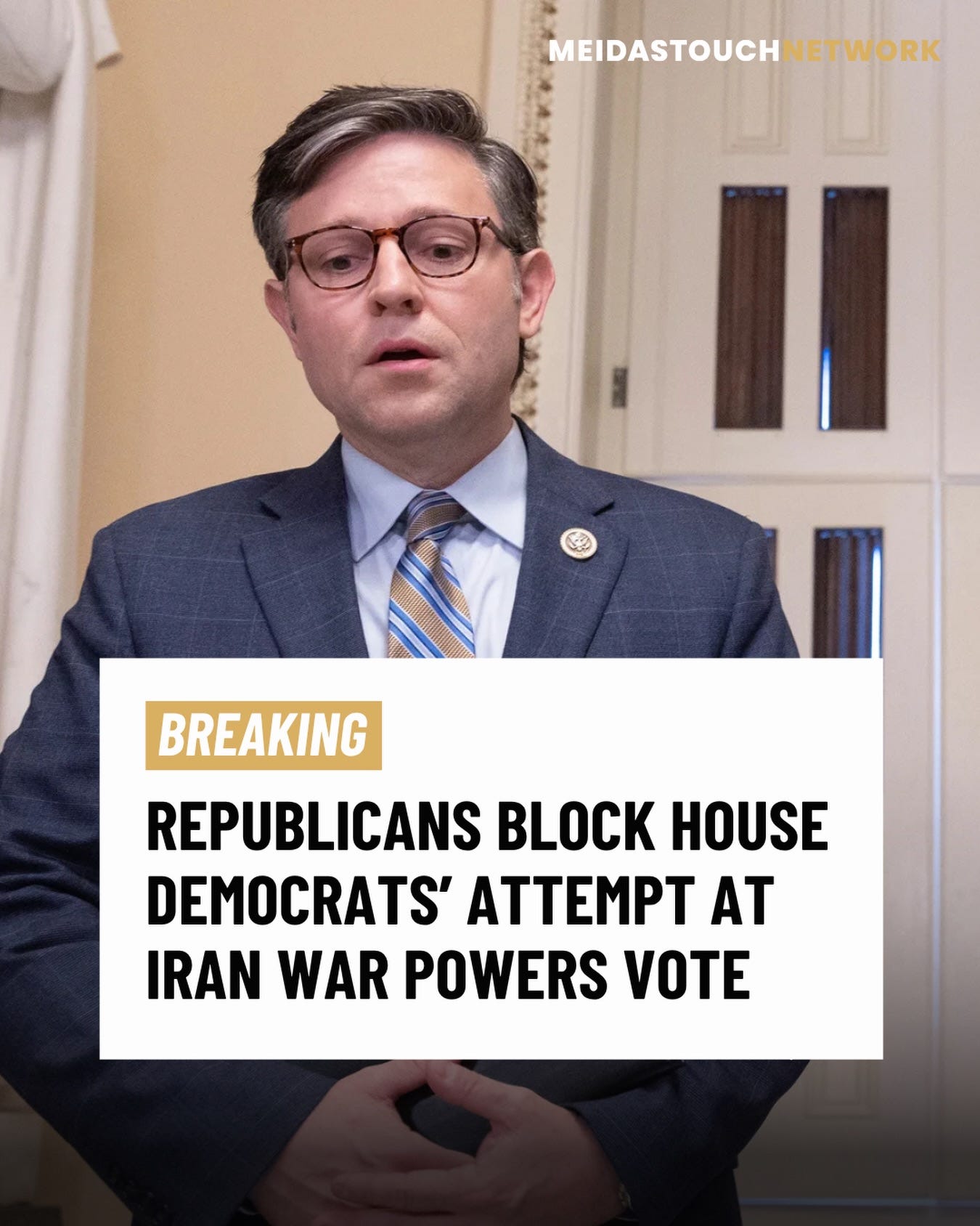 MeidasTouch Network (@meidastouch): "BREAKING: House Republicans block ...