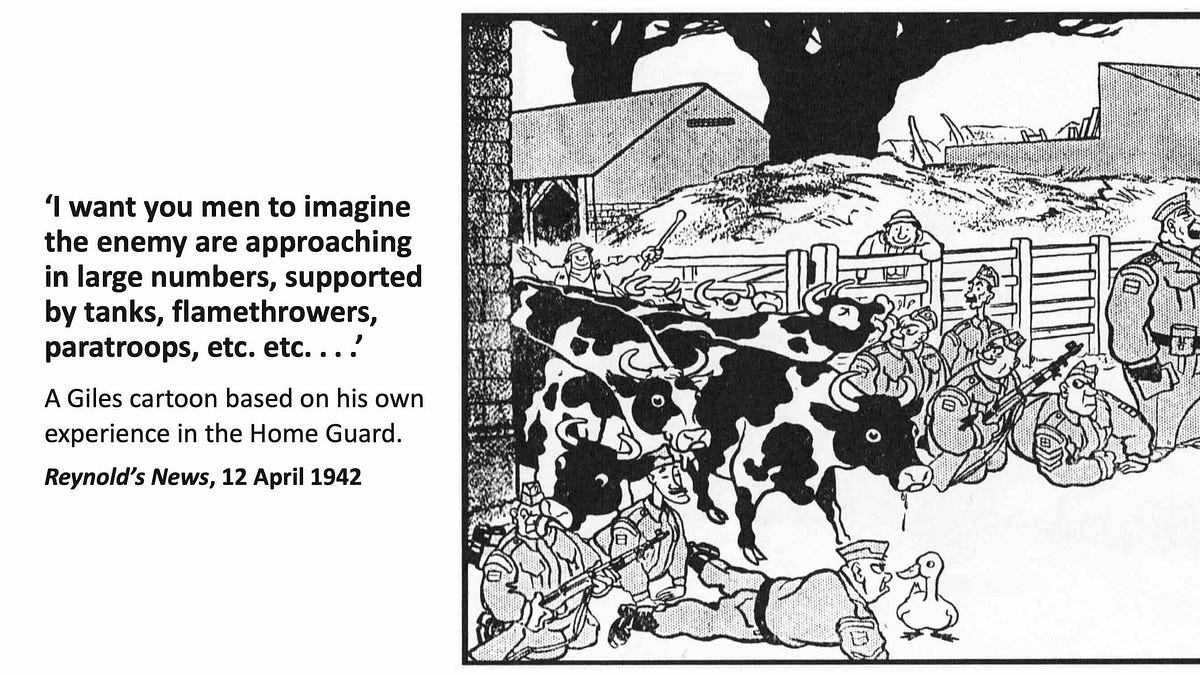 'The Second World War in Cartoons' - by Martin Cherrett