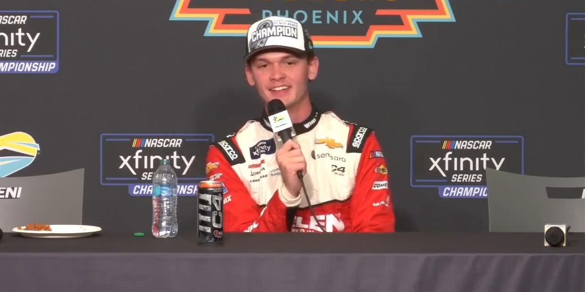 Your 2025 NASCAR Xfinity Series Champion Jesse Love