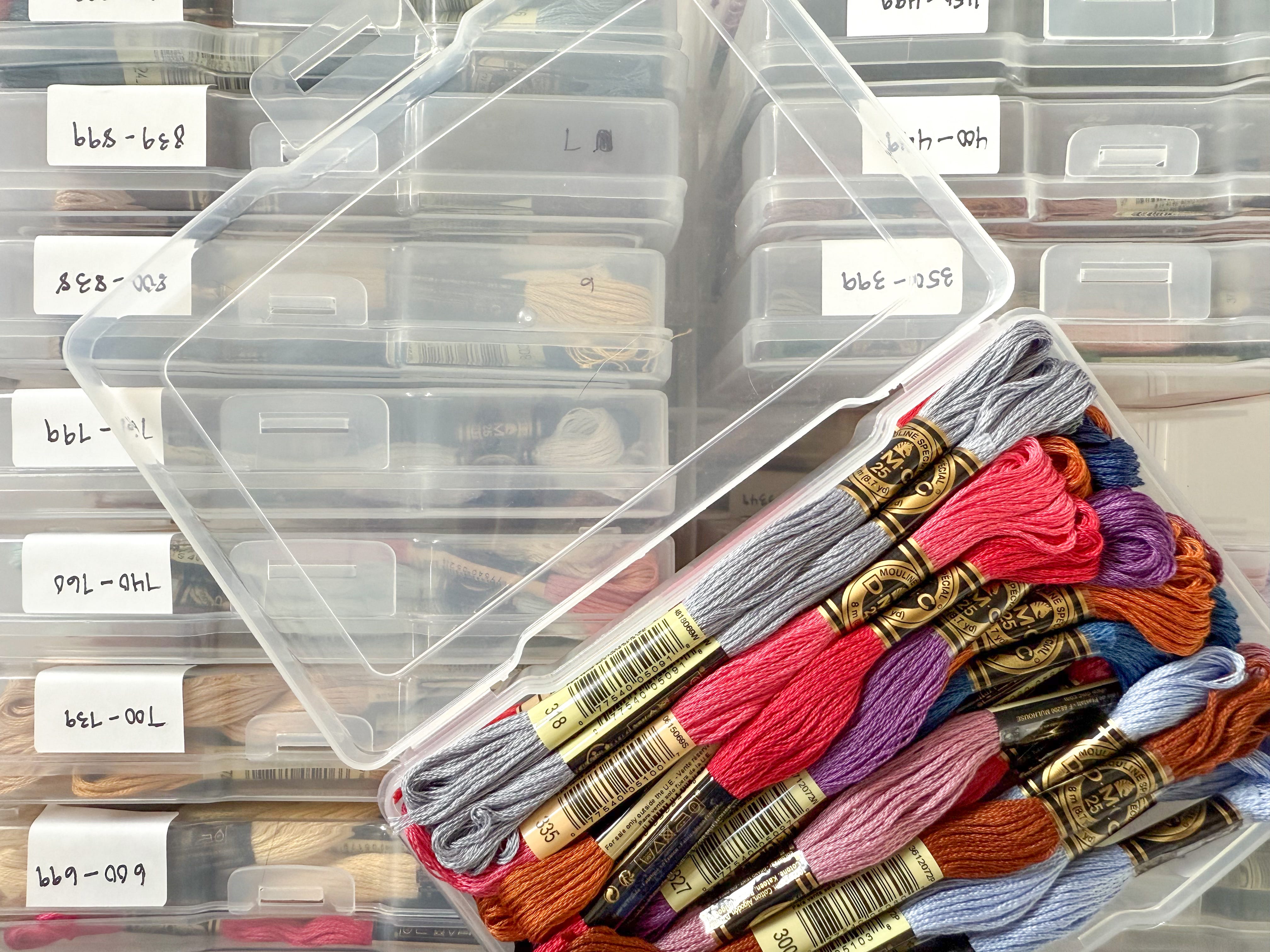 How I Organize My Embroidery Floss Collection