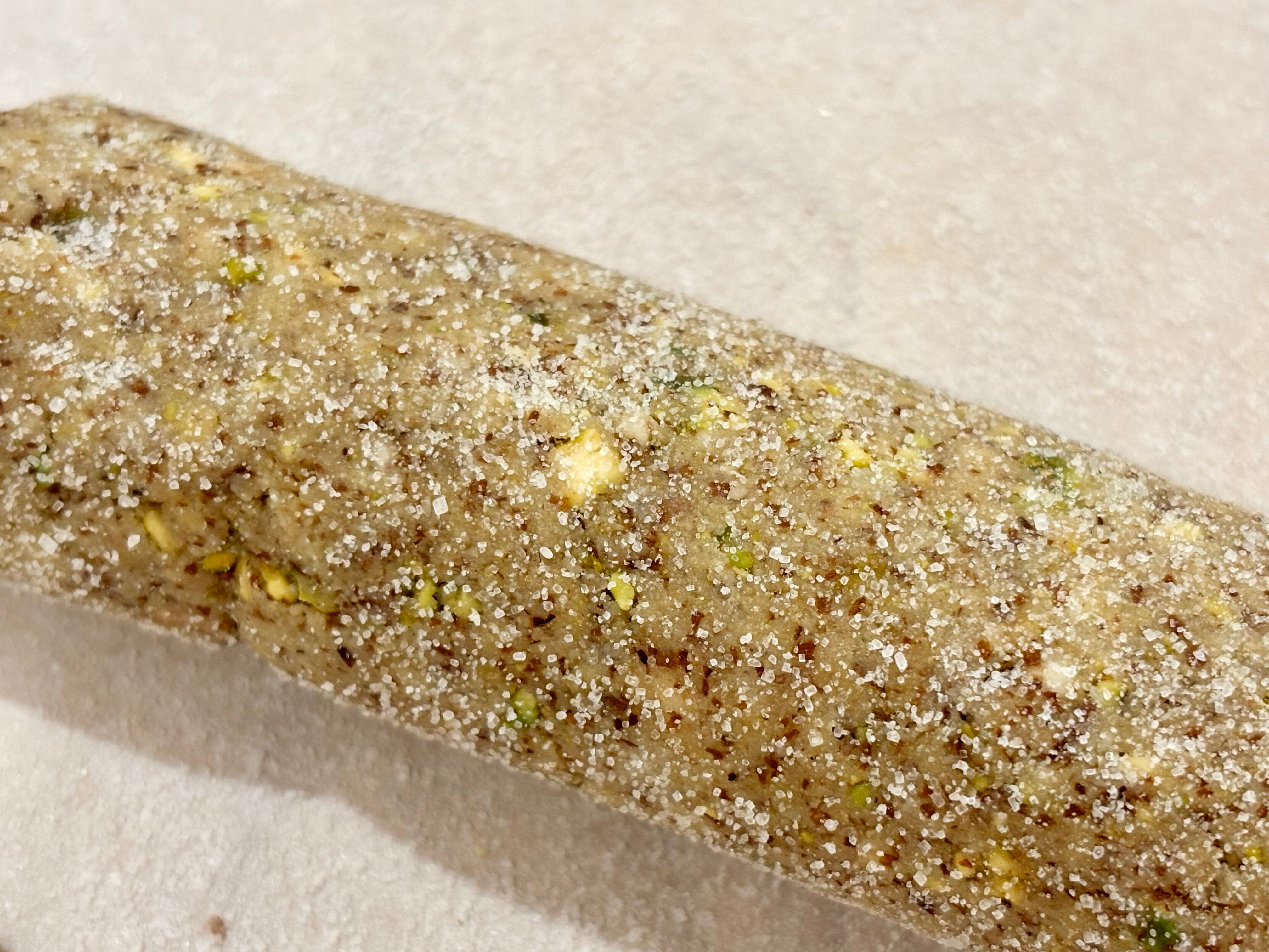 Lemon Pistachio Almond Shortbread