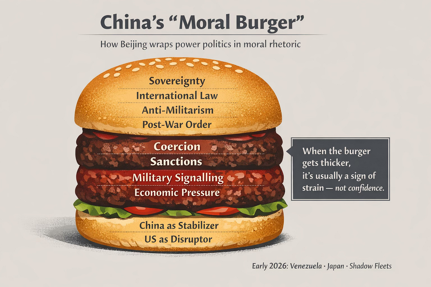 Loud Words, Quiet Moves: China Meets the Donroe Doctrine