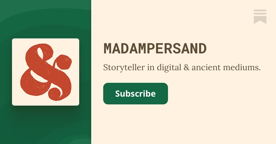 MADAMPERSAND | Megan Pompetti | Substack