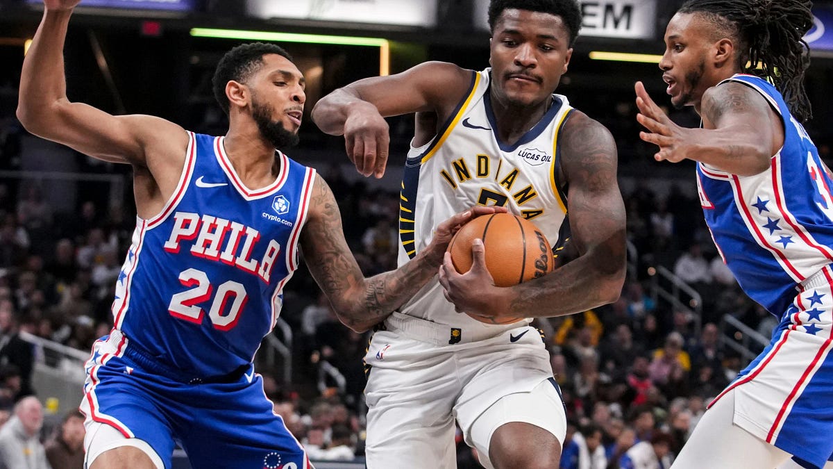 Pacers drop another to Sixers, upgrade Obi Toppin for Hornets