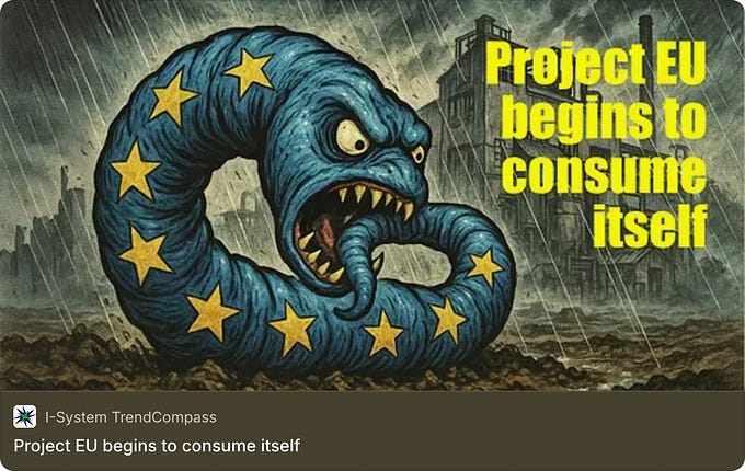 Alex Krainer (@alexkrainer): "Project EU is starting to consume itself ...