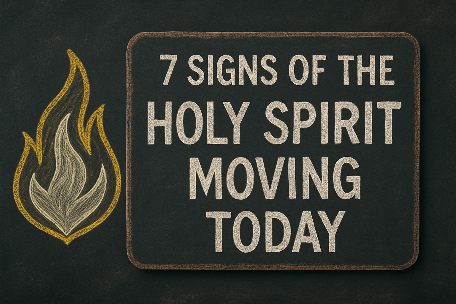 7 Subtle and Not-So Subtle Signs of the Holy Spirit Moving Today