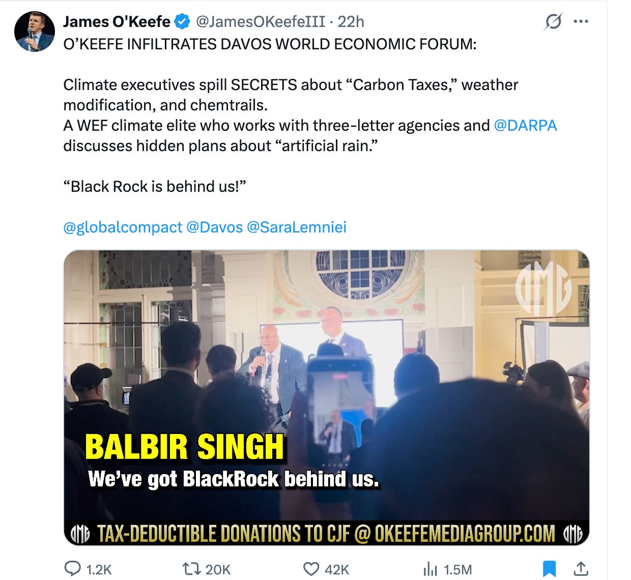 News Dispatch: Chaos At Davos, “All Hell Breaking Loose.” What On Earth ...