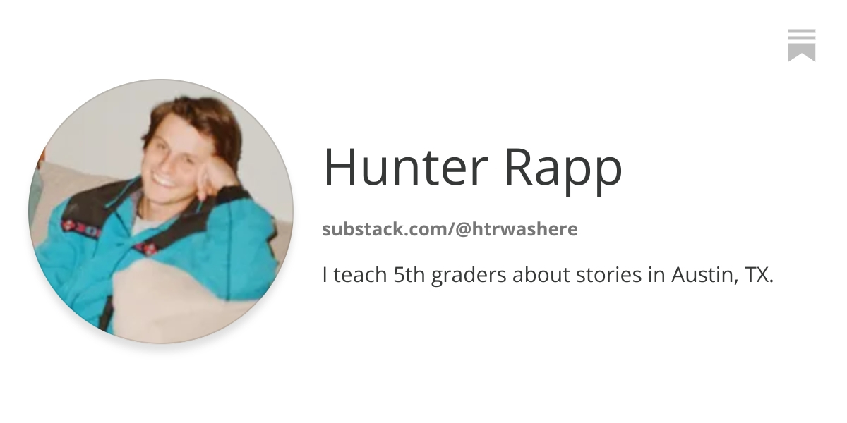Hunter Rapp | Substack
