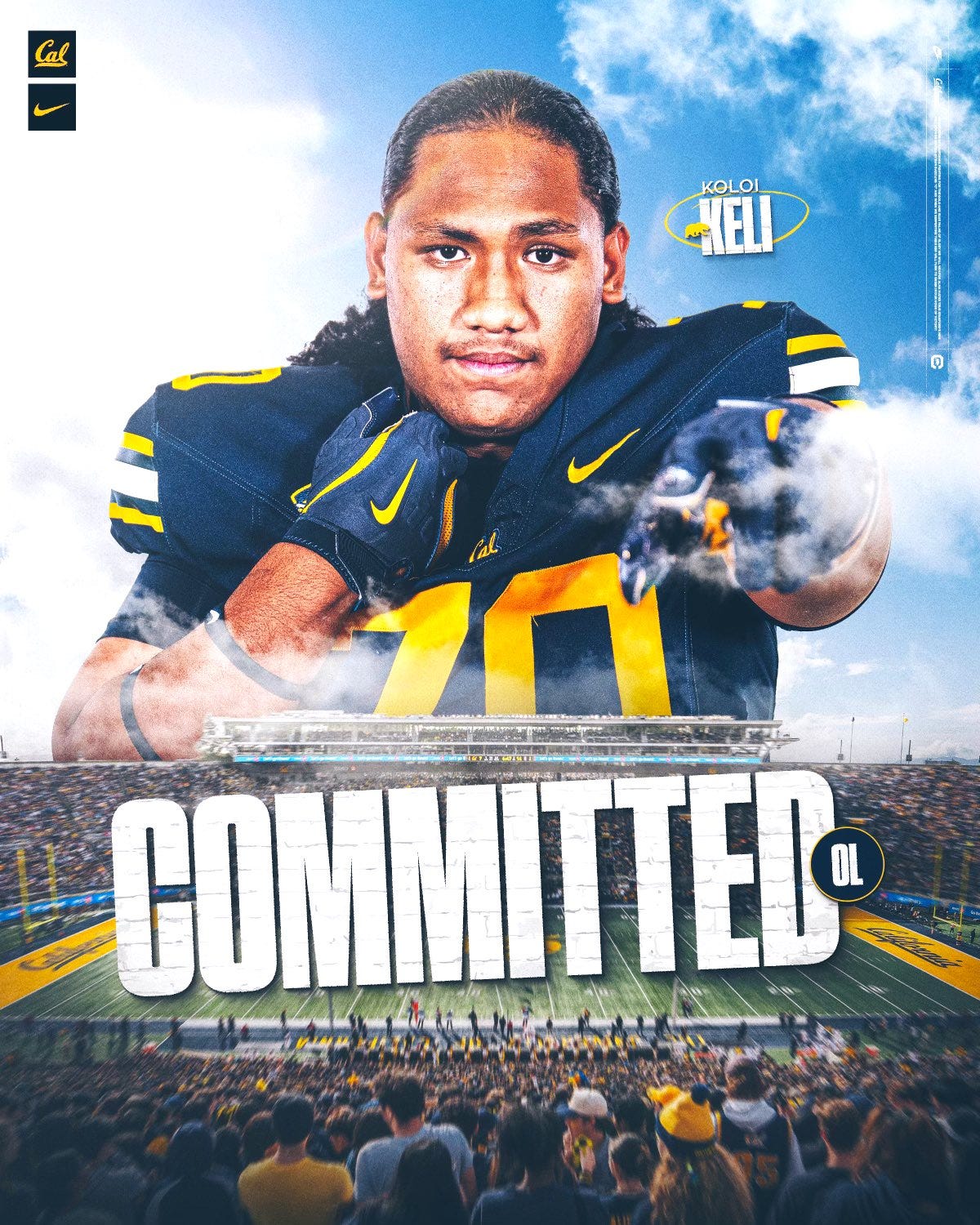 Cal adds 3* OL Koloi Keli out of Hawaii - by Piotr Le