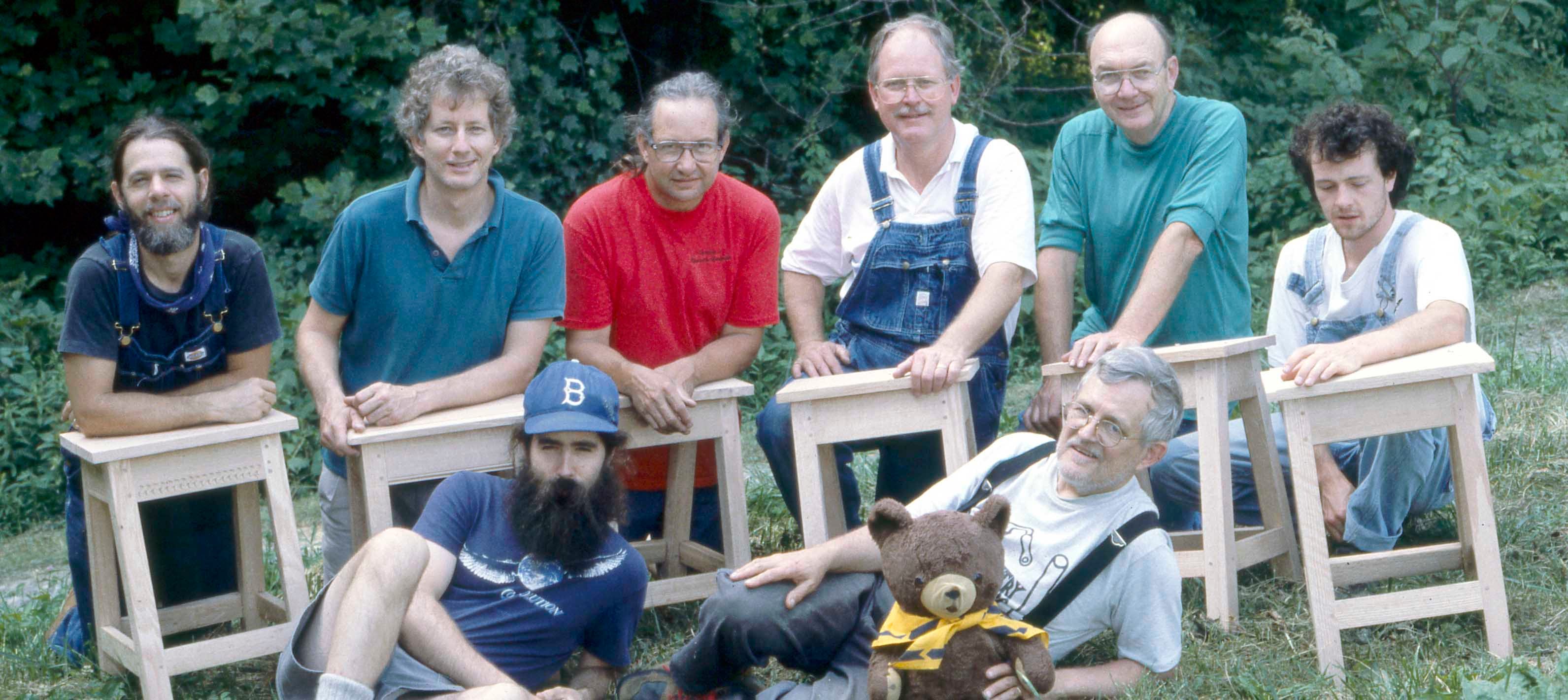 Jennie Alexander and the joined stool project