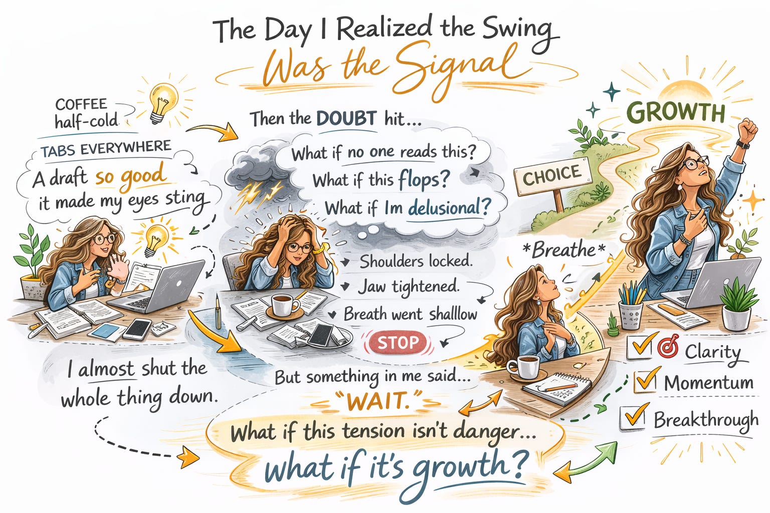 I Thought I Was Falling Apart — I Was Actually Expanding