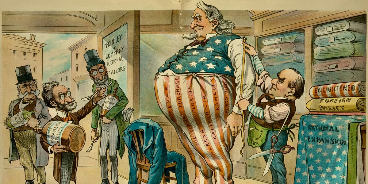 America's Expansionist Appetite - by Peter Pappas
