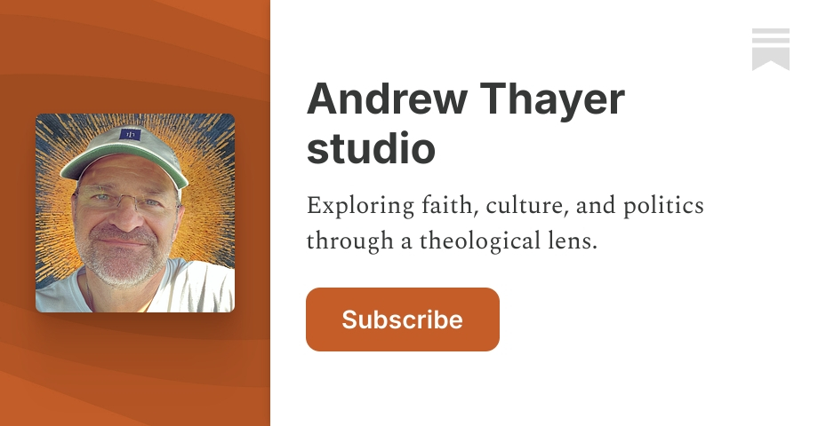 Andrew Thayer studio | Substack