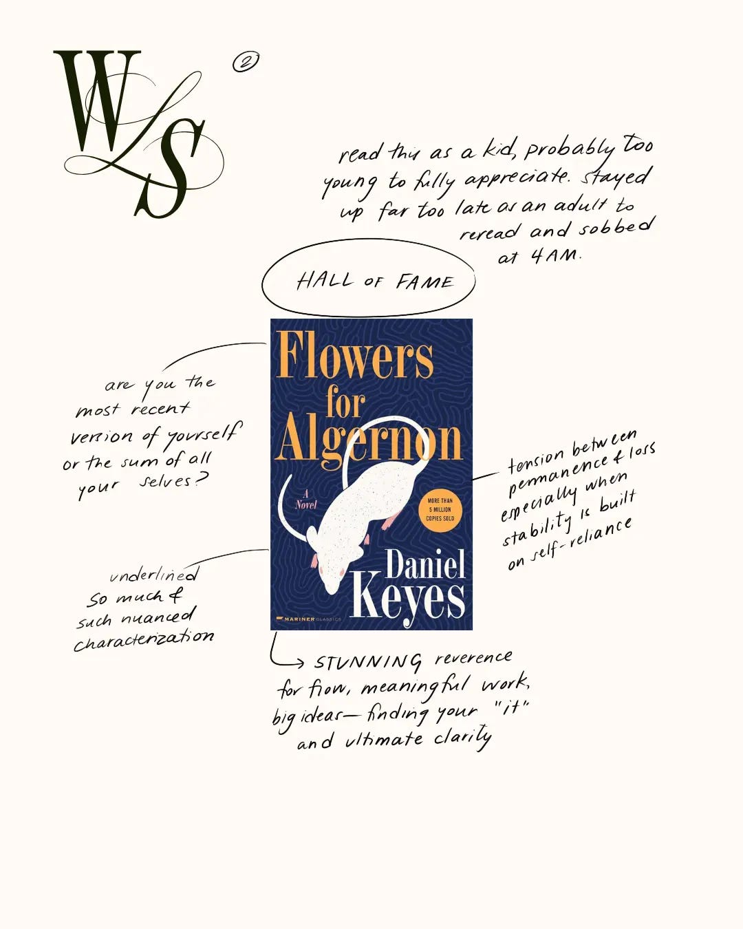 Flowers for Algernon by Daniel Keyes — Book Review + Discussion