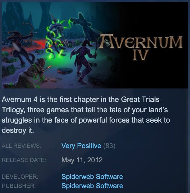 The Avernum 4 Story, Part 2: What Went Wrong and Why