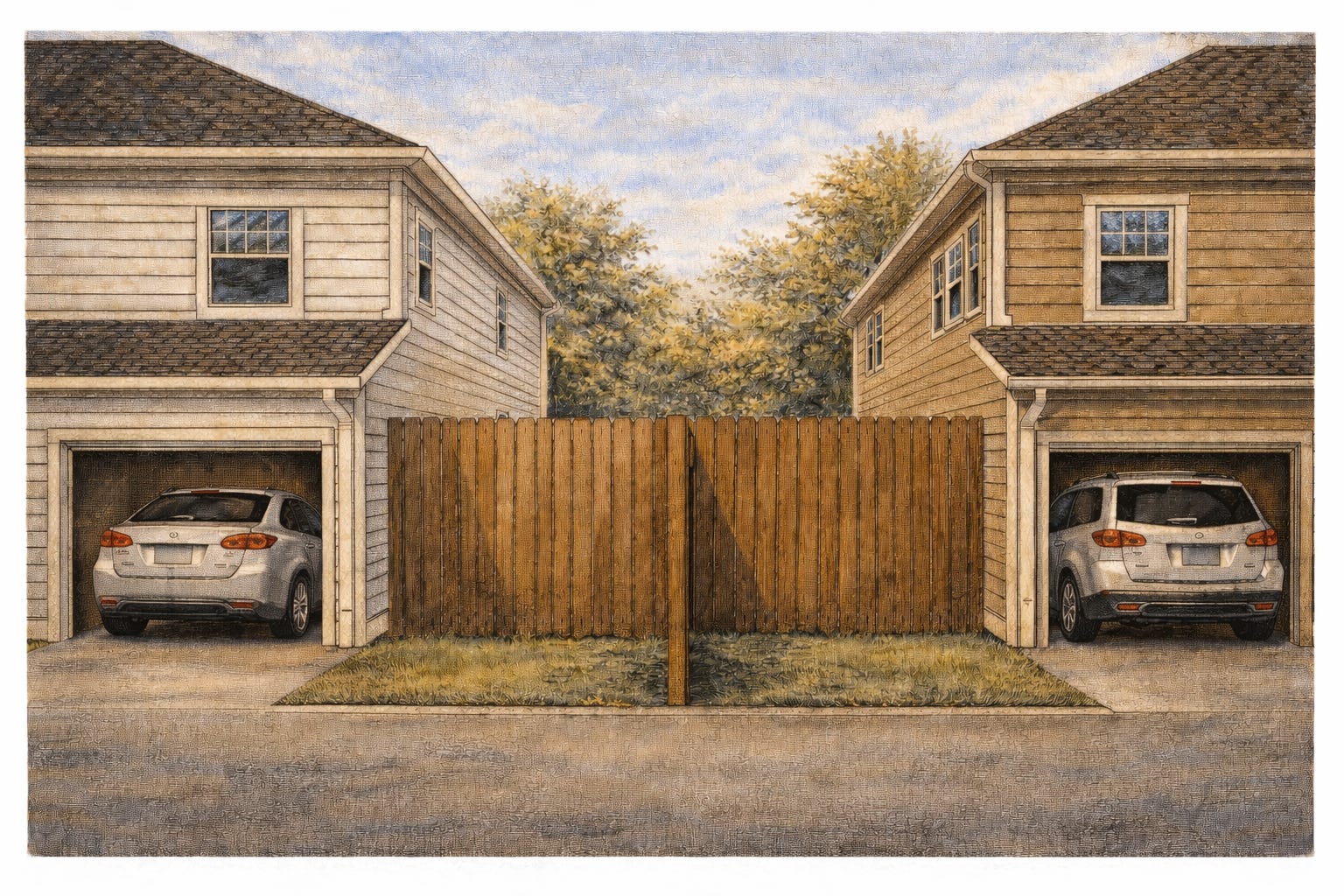 The Distance Between Neighbors - by Laura Lane McKinnon