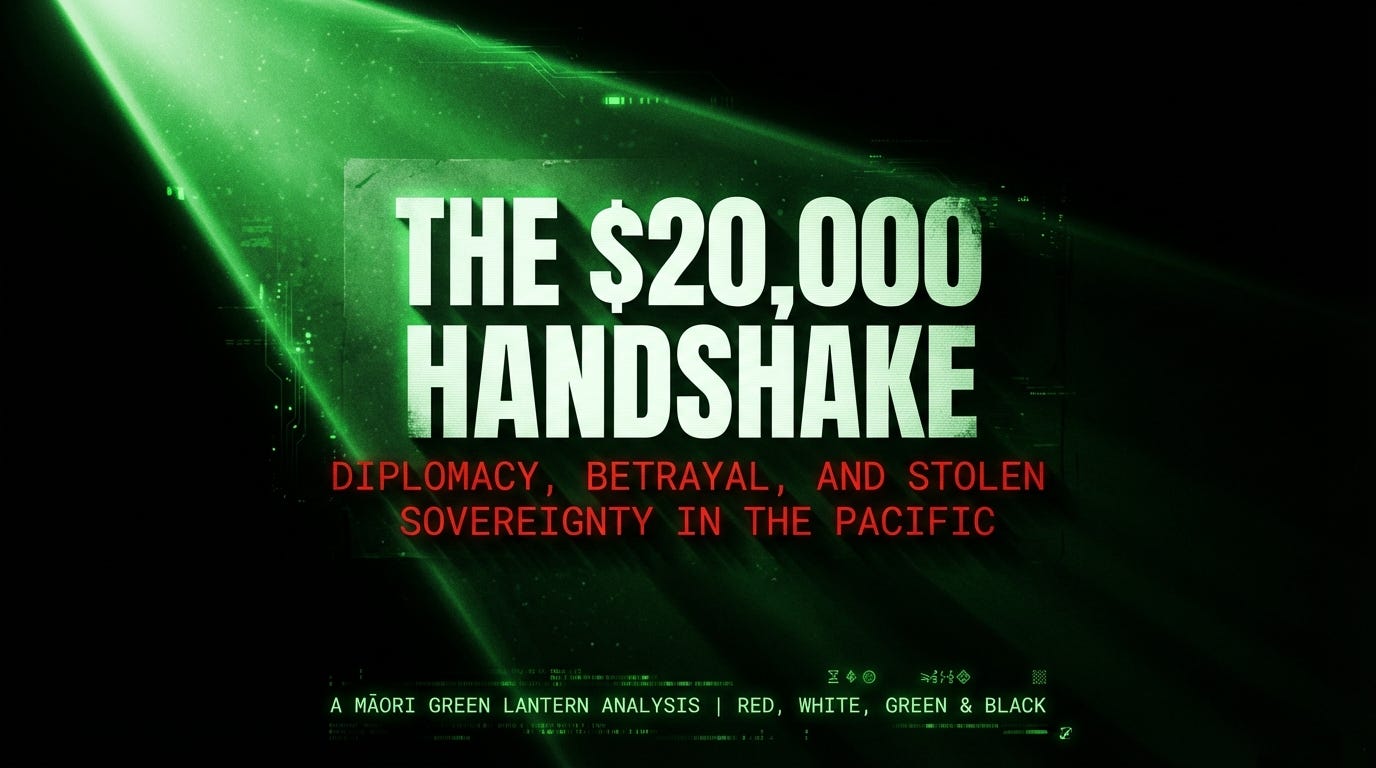 “The $20,000 Handshake: How Winston Peters Sold the Pacific’s Soul on ...