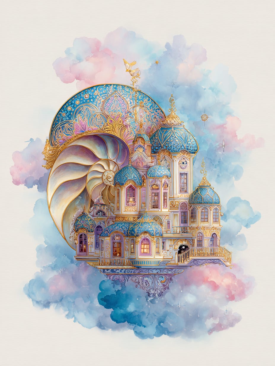 Create Whimsical Watercolour Architecture Art with AI Prompts