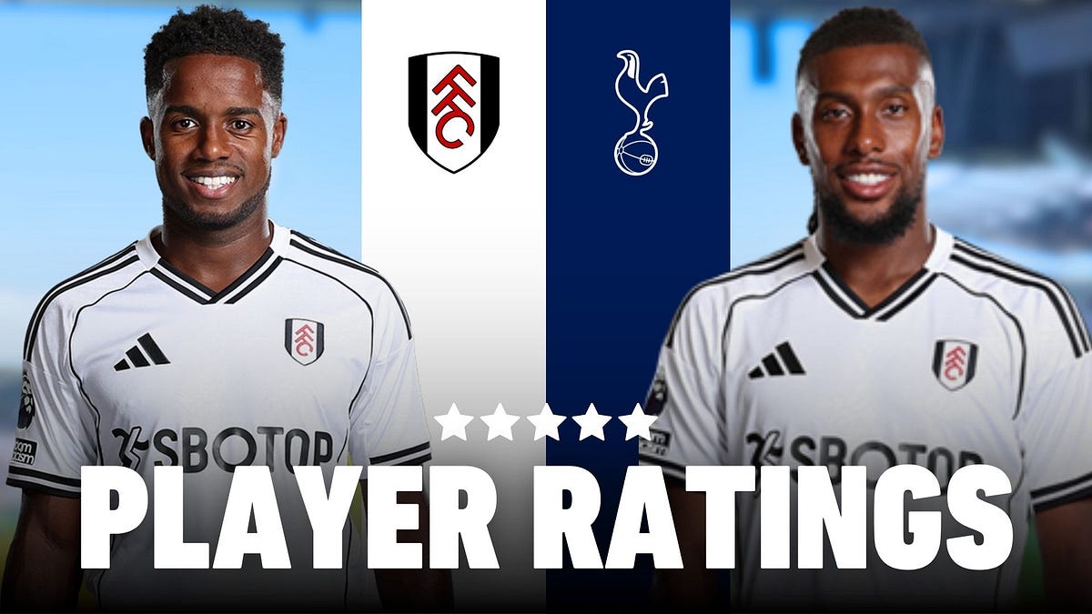 Player Ratings: Fulham 2-1 Spurs - by Sammy James