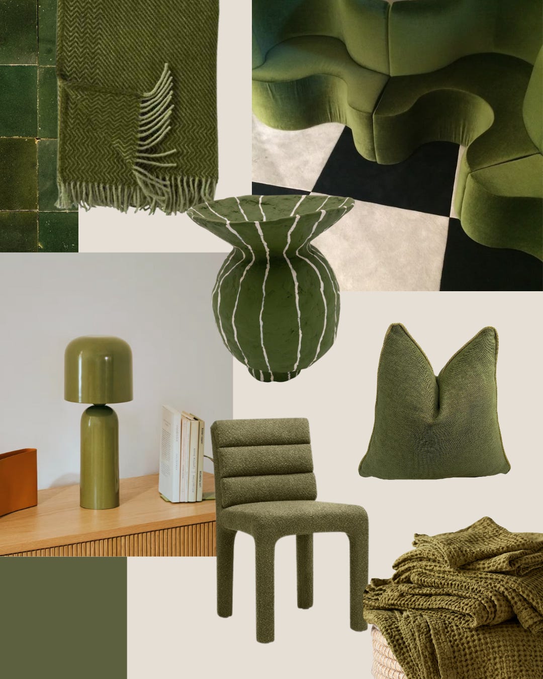 My Colour of the Month: Moss Green - by Charlotte Cropper