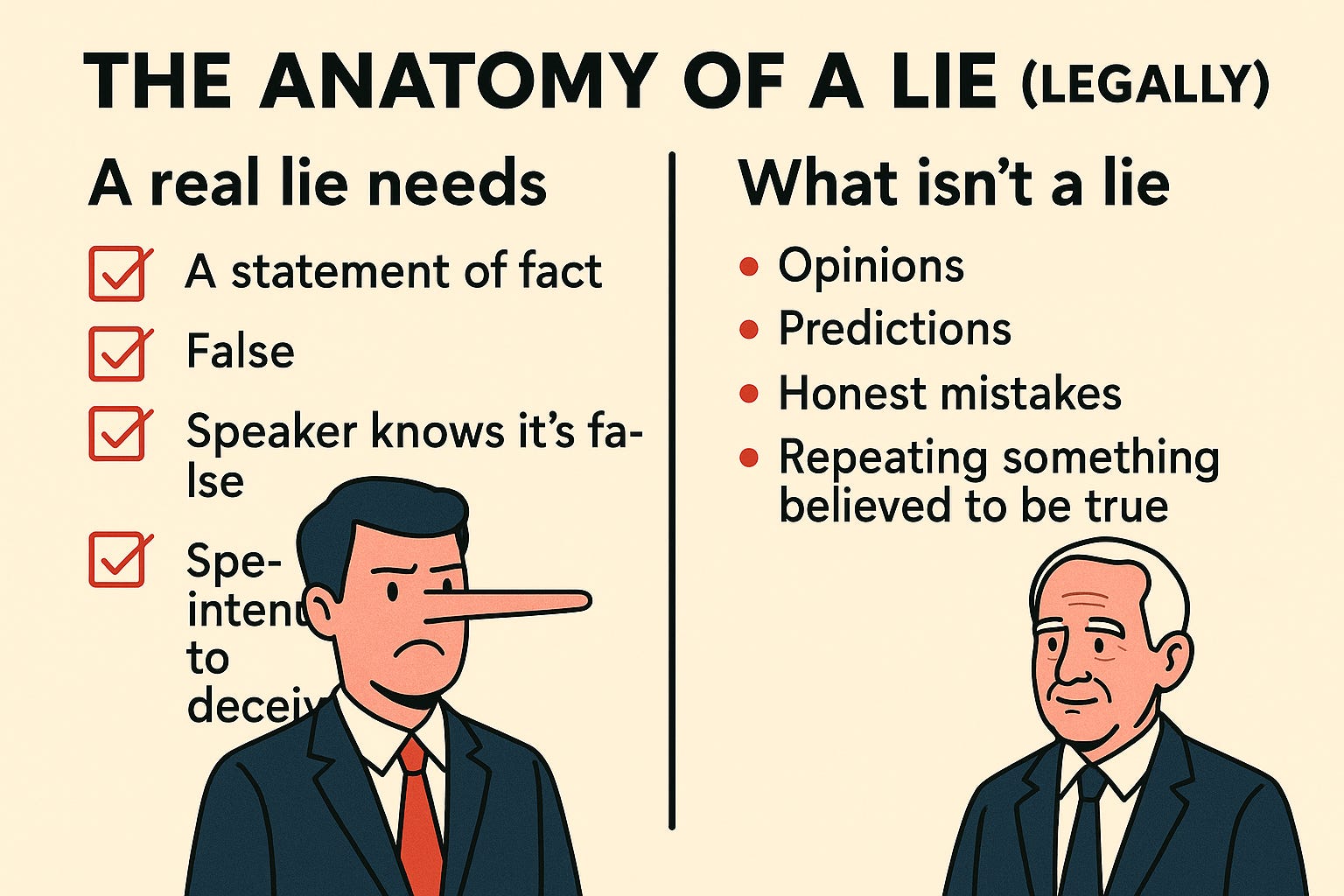 The Anatomy of a Lie (Legally Speaking) - by Adrian Wilson