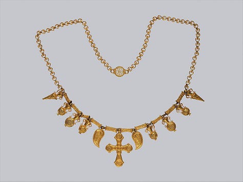 The Origin & History of Chain Necklaces - by Ashley Volbeda