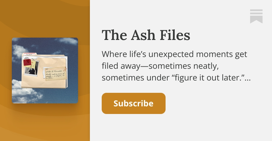 The Ash Files | Substack