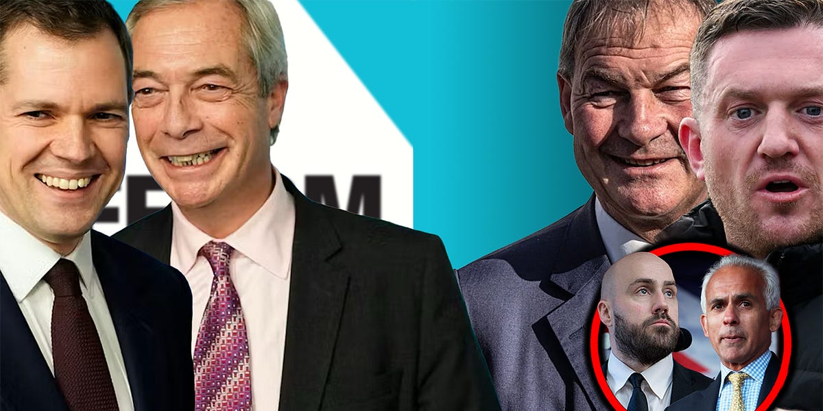 RUPERT LOWE TO LAUNCH REFORM UK RIVAL WITH FARAGE CIVIL WAR OVER ROBERT ...