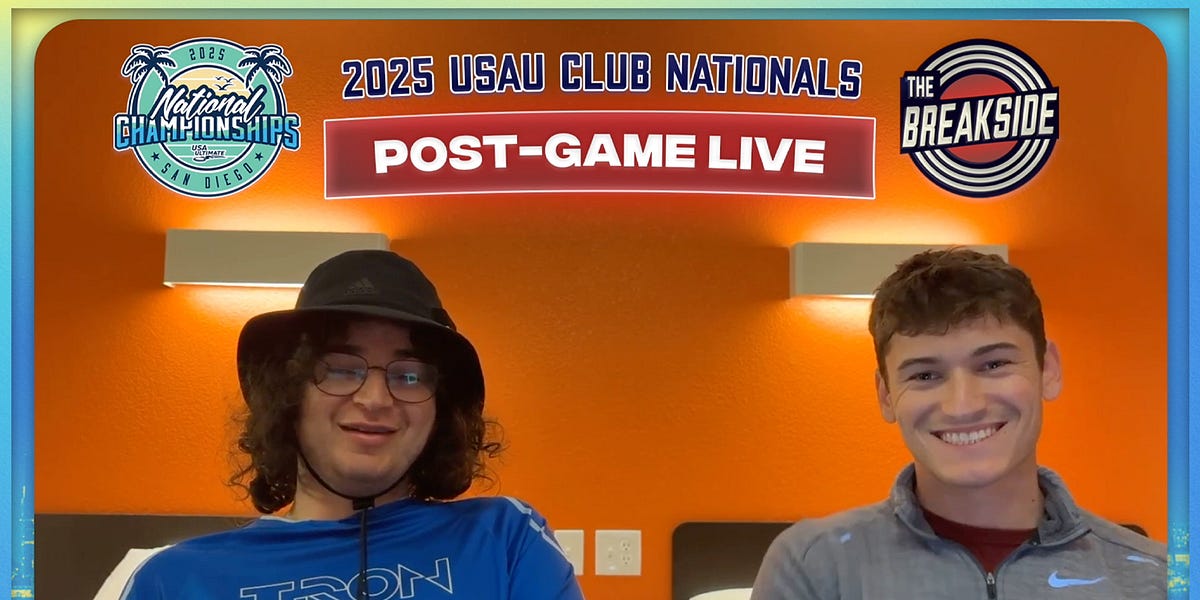 USAU Club Nationals Day 1 Post-Game Live - by Noam