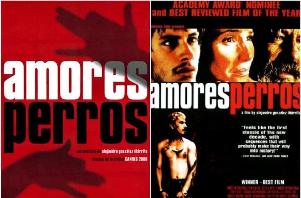 amores perros use real dogs