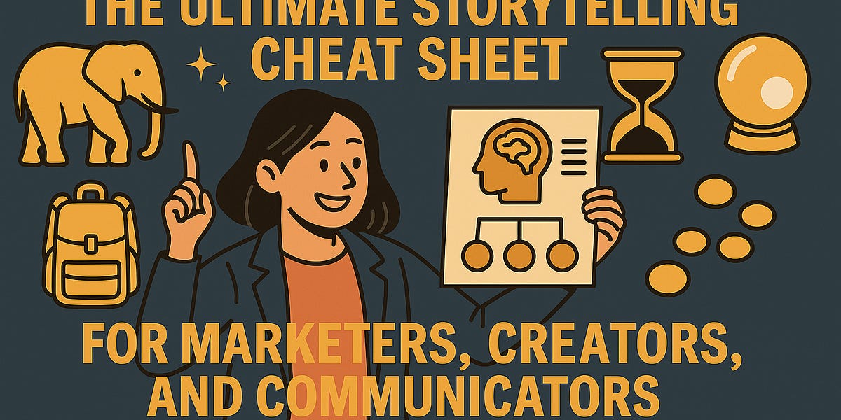 The Ultimate Storytelling Cheat Sheet for Marketers, Creators, and ...