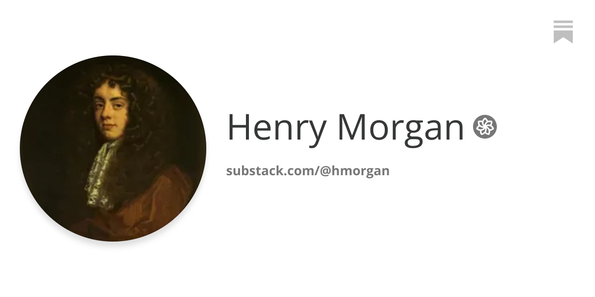 Henry Morgan | Substack