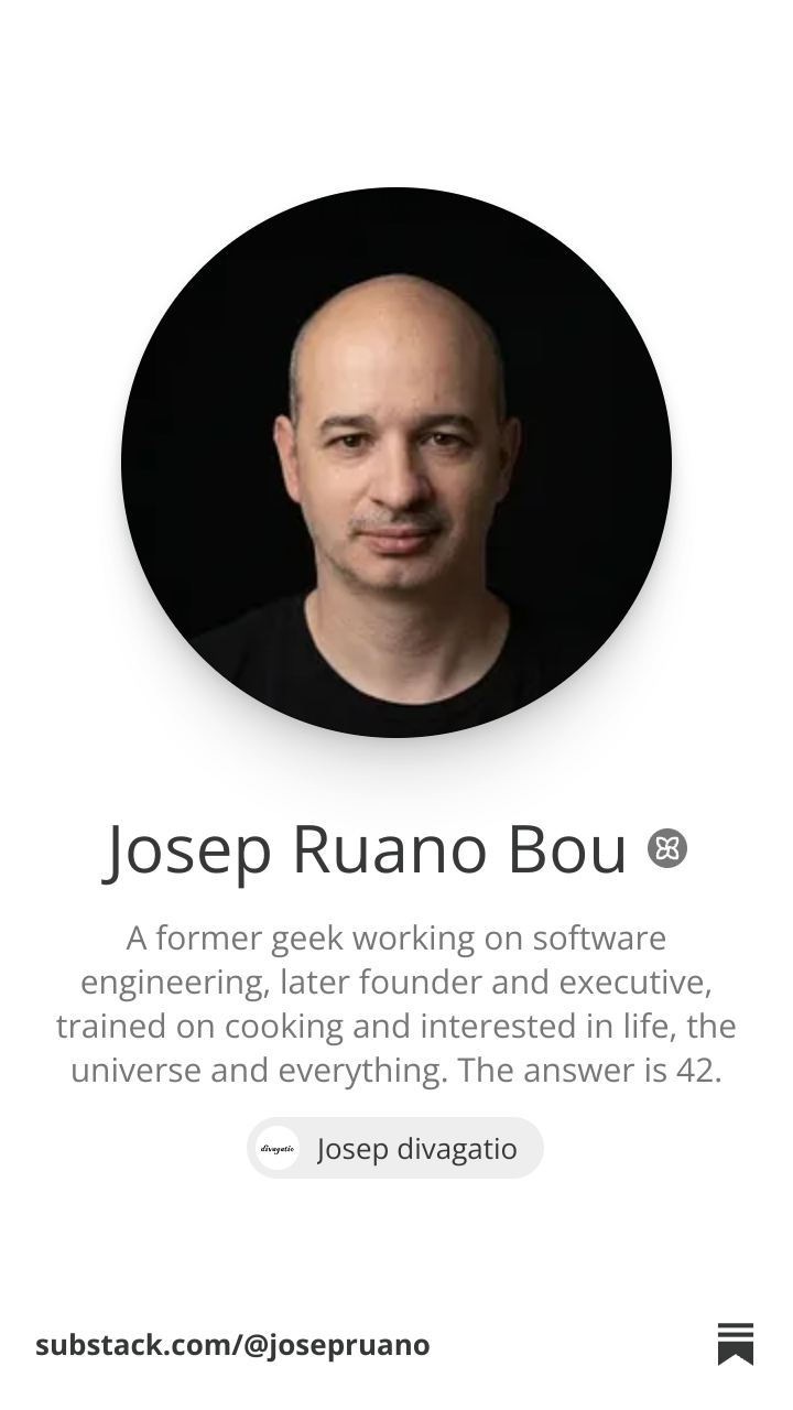 Josep Ruano Bou | Substack