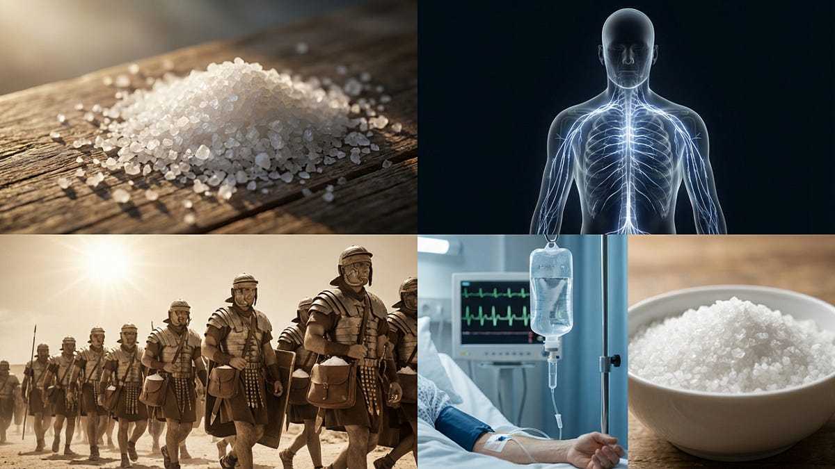 WHAT SALT ACTUALLY IS BIOLOGICALLY - by Maurice Daher, CNS