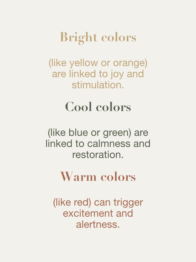 The Psychology of favorite colors - Arketype Journal