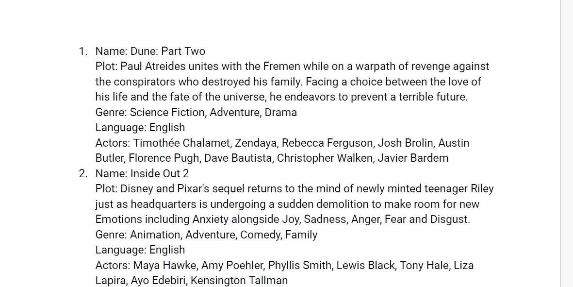 Generating Relevant Movies from a PDF Using Spring AI Tika, PGVector ...