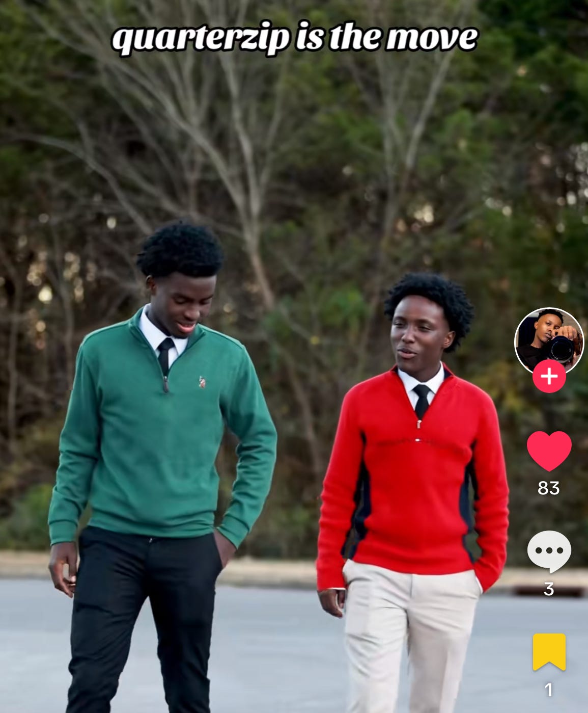 Meet the Quarter-Zip Movement Among Black Men and Why It Matters