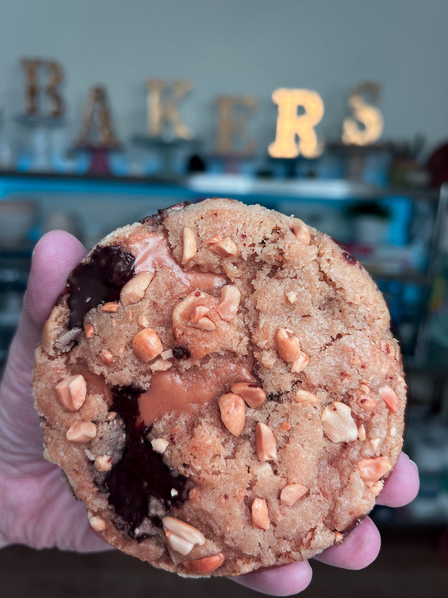 Small Batch BIG Chocolate & Peanut Butter Lava Rock Cookies (Voted Best ...