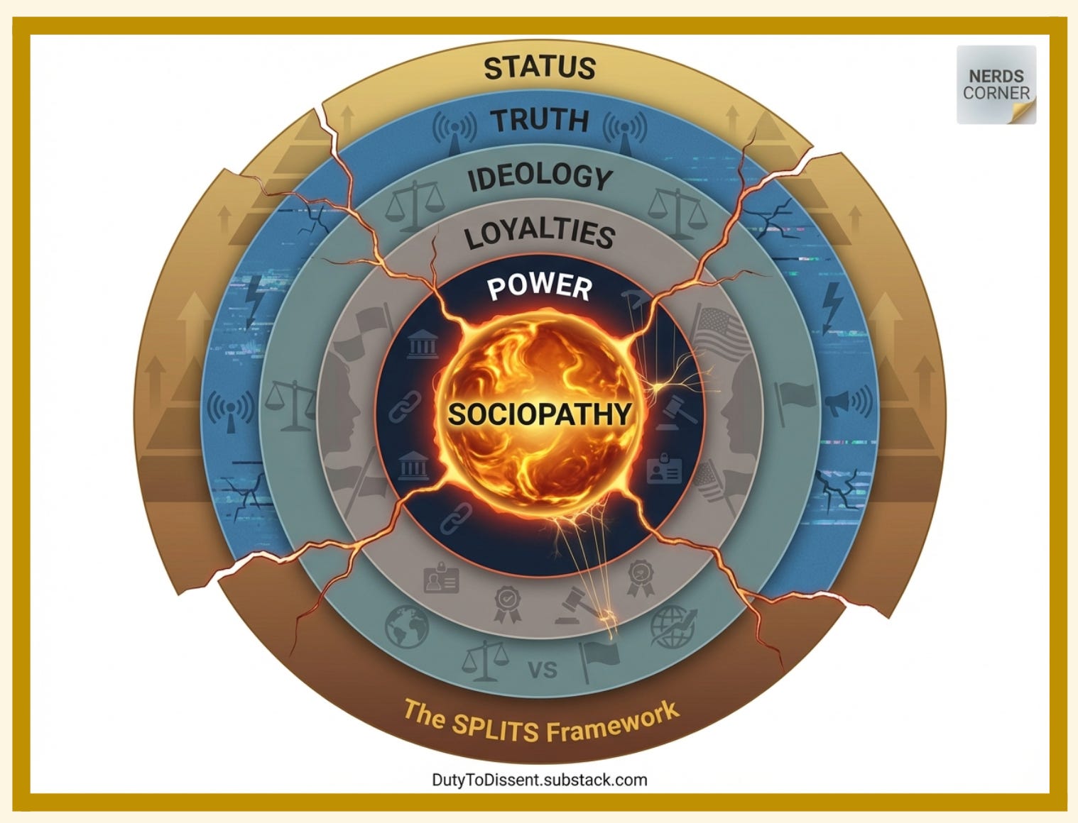 Sociopathy at the Core: An Atlas of Human Fault Lines
